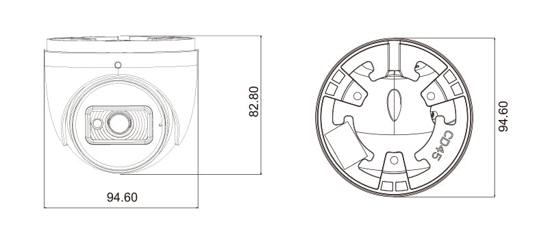 TVT TD-9584S3B 8MP HD Turret Network Camera – Local Electronics Tasmania
