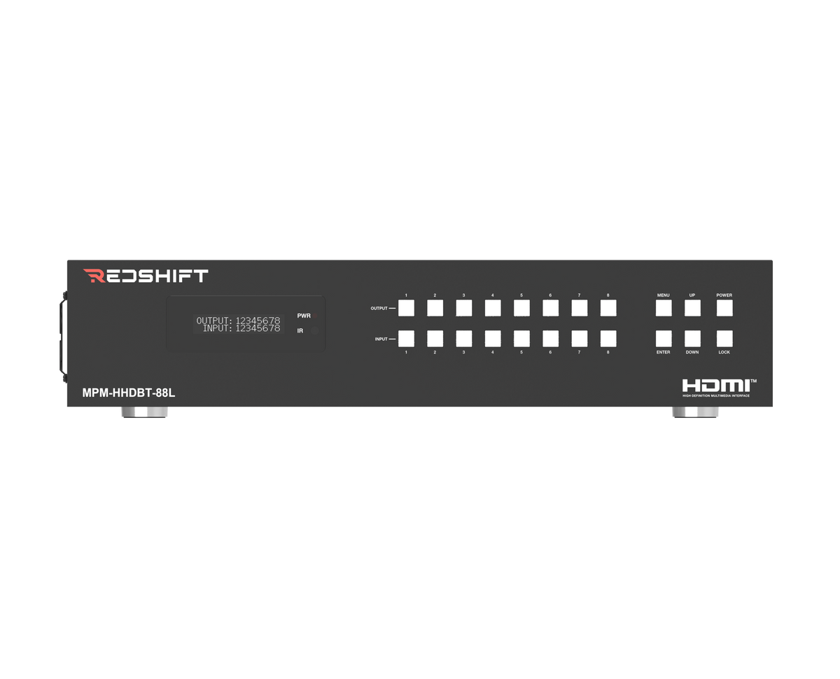 8x8 HDMI 2.0 Matrix over HDBaset 150M – Local Electronics Tasmania
