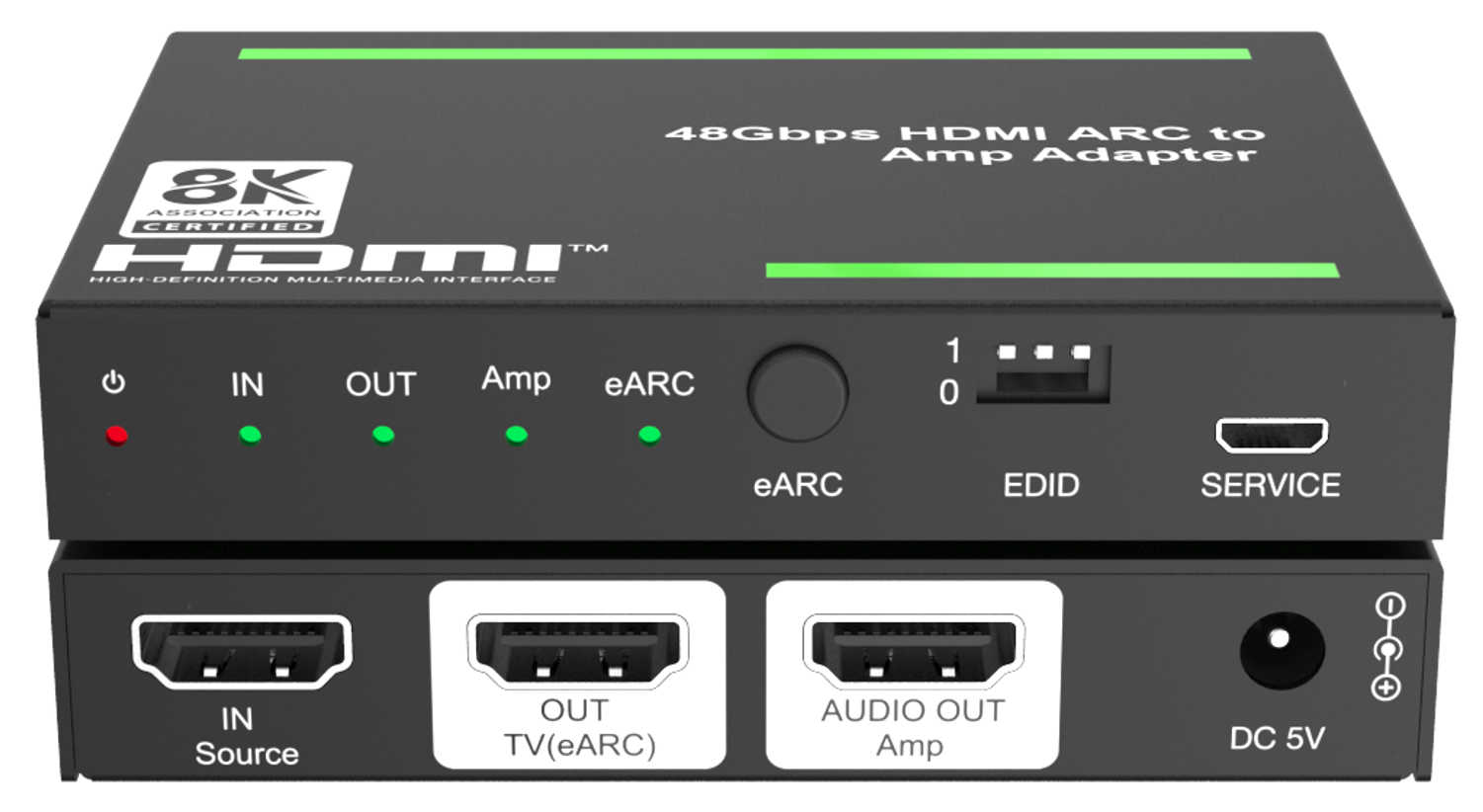 48Gbps HDMI eARC Audio to Amp Adapter – Local Electronics Tasmania