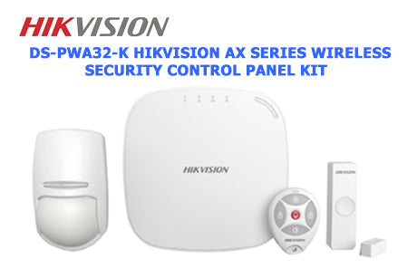 DS-PWA32-K Hikvision AX Series Wireless Security Control Panel Kit – Local Electronics Tasmania